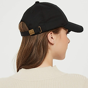 Radia Smart® EMF Hat - Faraday Hat, Baseball Cap 5G Blocking, RF Shielding, EMF Protection, WiFi Radiation Blocker. Black