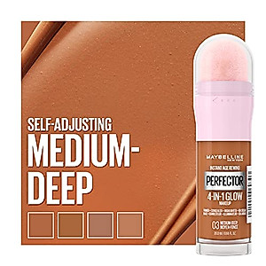 Maybelline New York Instant Age Rewind Instant Perfector 4-In-1 Glow Makeup, Medium/Deep