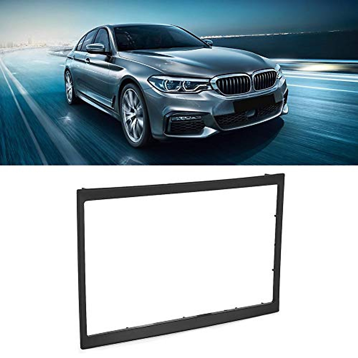 Double DIN Installation Dash Kit 7in Car Stereo Radio Mount Frame Trim DVD Navigation Modified Frame Universal Modification 178x102MM