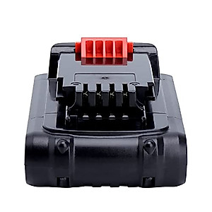 ELEFLY 2 Pack 20V Max 4.0Ah LBXR20 LB2X4020 Replacement for Black and Decker 20V Lithium Battery LBXR20-OPE LBX4020 LBXR2020-OPE, Compatible with Black Decker 20V Drill Battery LBX20 LB20 LB2X3020-OPE