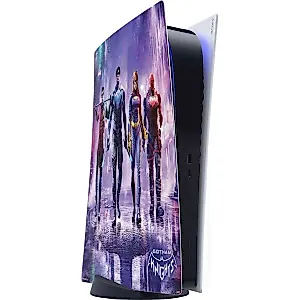 Skinit Decal Gaming Skin Compatible with PS5 Digital Edition Console - Officially Licensed Warner Bros Gotham Knights Design