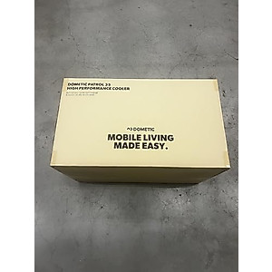 Dometic Patrol 35L Insulated Hard Cooler, Ocean, Ice Chest and Passive Cool Box, Fits 28 Cans