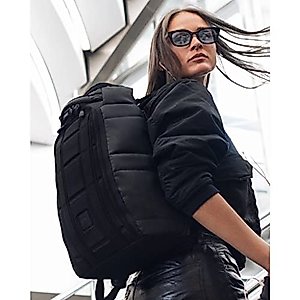 Db Journey The Hugger Backpack | Black Out | 25L | Solid Structure, Fully Opening Main Compartment, Hook-Up System