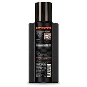 Alpecin Caffeine Shampoo C1 Black Edition, Men's Natural Hair Growth Shampoo for Thinning Hair with Niacin, Menthol, and Castor Oil, 8.45 fl. oz.