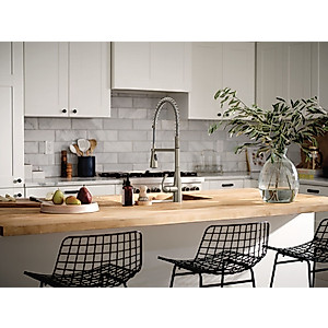 Moen 87814SRS Essie One-Handle High Arc Pulldown Kitchen Faucet, Spot Resist Stainless