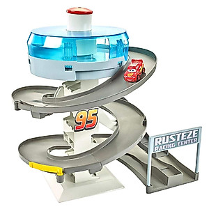 Disney Cars Toys Mini Racers Rust-Eze Spinning Raceway