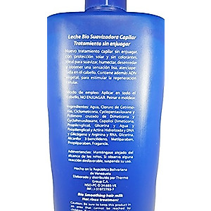 Kleravitex Milk Leave In Conditioner - Anti-Frizz Hair Detangler and Deep Treatment for Dry, Damaged, Curly or Natural Hair - 33.8 oz