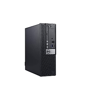 Dell OP7060SFFXP0PY OptiPlex 7060 SFF Desktop Computer with Intel Core i5-8500 3 GHz Hexa-core, 8GB RAM, 256GB SSD (Renewed)