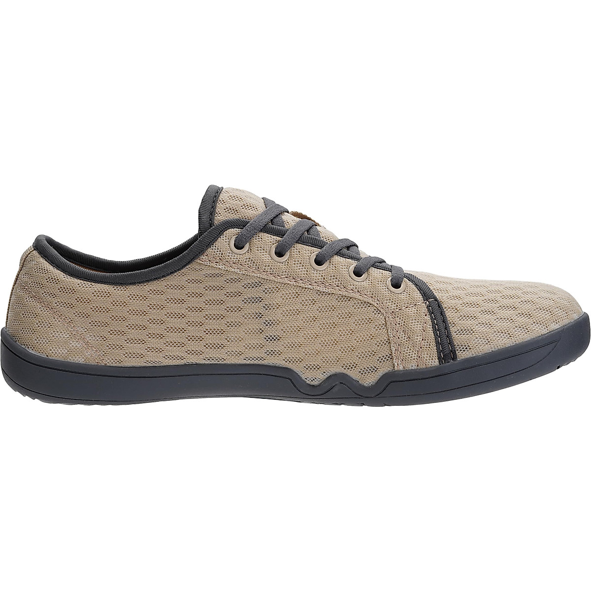 WHITIN Men's Water Shoes Quick Dry Aqua Minimalist Barefoot Sneakers Size 9.5-10 Minimus Beach Swimming River Hiking Trail Kayak Boating Brown Grey 43