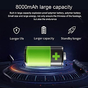 AOYODKG Tablet 10 Inch, Android Tablets, 8000mAh Battery, 3GB RAM 32GB ROM 128GB Expand, 1280 * 800 HD IPS, WiFi, Bluetooth, Dual Camera, GPS,Tablet PC (Black)