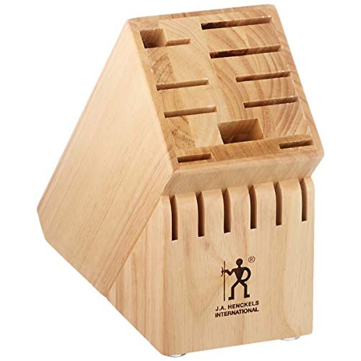 HENCKELS Fine Edge Pro Knife Block Set, 15-pc, Light Brown