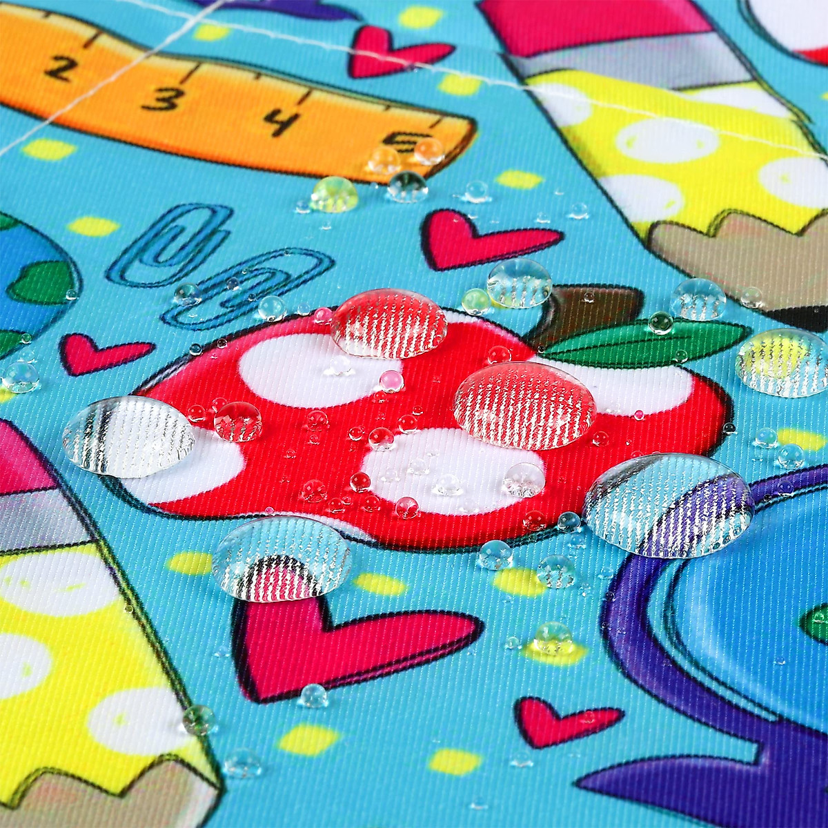 Plum Hill Cute Teacher Apron with Pockets - Teacher Waist Apron for Women - School Apron for Teachers