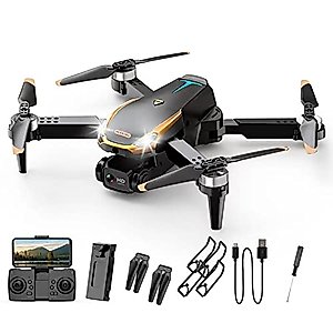 Drone With Dual 1080P HD Camera Remote Control Toys Gifts for Boys Girls With Altitude Hold Headless Mode One Key Start
