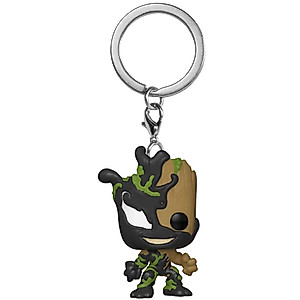 Funko Pop! Keychain: Marvel Venom - Groot, Multicolor, (Model: 46464)
