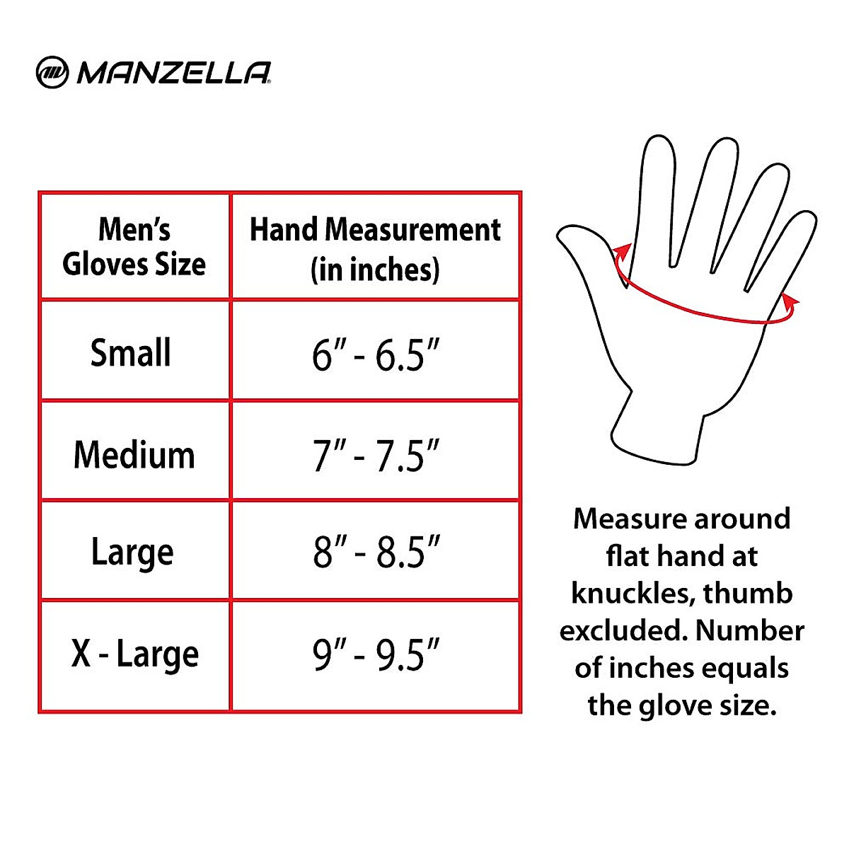 Manzella Men's Fleece Cold Weather Convertible Cascade Glove With Thinsulate