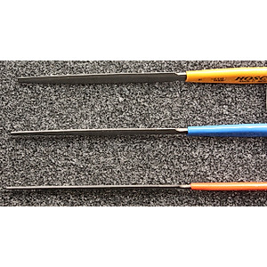 Hosco 3 Guitar Nut File set TL-NF3E String Slots Electric Guitar VWWS Japan Ships From USA