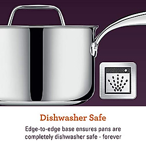 Breville Thermal Pro Clad Stainless Steel 3-Quart Covered Saucepan