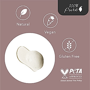 100% PURE Yuzu & Pomelo Glossing Shampoo & Cleansing Detox Helps Restore Vibrancy in Dry Dull Hair Revitalizing Shine & Body Healthy Growth for Women & Men, Vegan - 13 Fl Oz