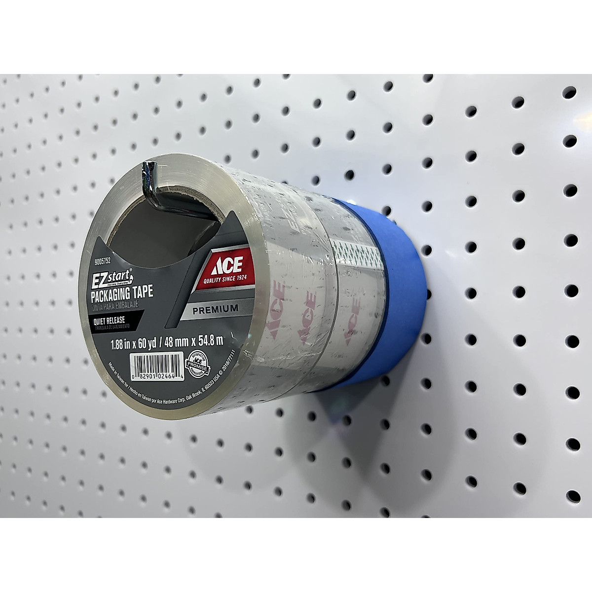 Triton Products 71619 DuraHook 6-Inch Single Rod 90 Degree Bend 1/4-Inch Diameter Zinc Plated Steel Pegboard Hook for DuraBoard or 1/8 Inch and 1/4 Inch Pegboard, 10-Pack