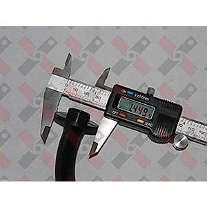 KUANG No Cap Eagle Gas Can Replacement Spouts Rubber Spout and Stopper Jerry Can 1.5