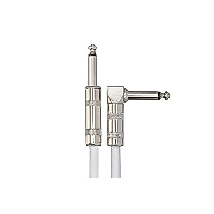 Hosa GTR-215R Straight to Right Angle Guitar Cable, 15 Feet Black