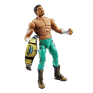 Mattel WWE Eddie Guerrero Elite Collection Action Figure, 6-inch Posable Collectible Gift for WWE Fans Ages 8 Years Old & Up