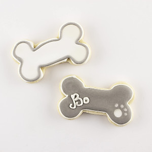 Dog Bone Cookie Cutter, 2.5" Made in USA by Ann Clark