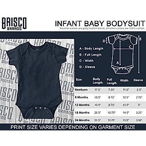 Brisco Brands Mega Man Video Game Blue Bomber Baby Romper Boys or Girls