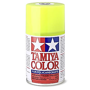 Tamiya 86027 Paint Spray, Fluorescent Yellow