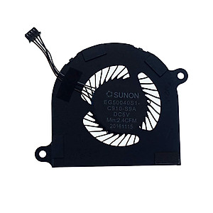 wangpeng Replacement CPU Cooling Fan for Dell Latitude 7480 E7480 P73G Series Laptop 02T9GV 2T9GV