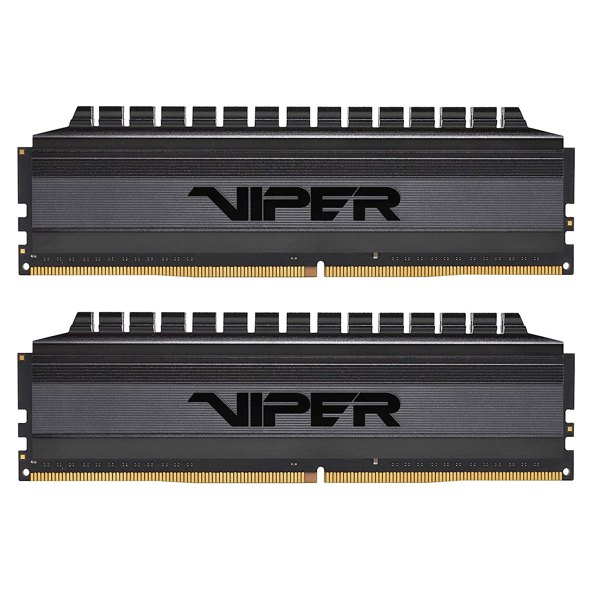 Patriot Viper 4 Blackout DDR4 RAM 64GB (2X32GB) 3200MHz CL16 1.35v UDIMM Desktop Gaming Memory Kit Compatible with XMP - PVB464G320C6K