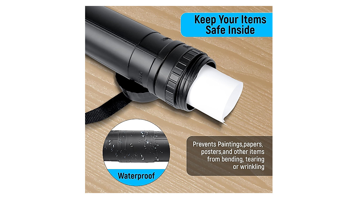 Expandable Poster Tube - Portable Document Holder