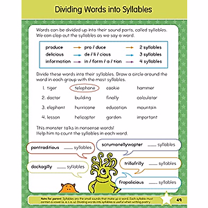 3rd Grade BIG Workbook All Subjects for Kids 8 - 9 includes 220+ Activities, Spelling, Grammar, Reading Comprehension, Writing, Math, and More