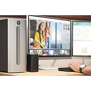 HP Pavilion 27q 27-inch QHD 2k 1440p IPS LED Monitor with AMD FreeSync Support, 100% sRGB, and VESA Mounting Bracket (1HR73AA#ABA) - Silver
