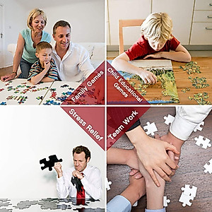 500 Pieces Puzzle for Adults Educational Intellectual Jigsaw Puzzle Fun Game for Men Women Kids(Holiday Beach)