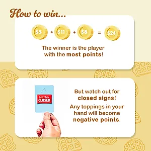 Lovemore Games Top Waffle Card Game - Beautifully Delicious Game for Kids, Teens, Adults, and Family Game Night - Great Gift for Ages 7+, 2-6 Players, 30-45 Minutes