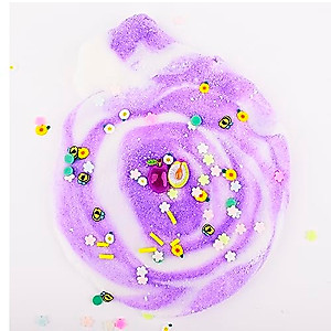 8 Pack Cloud Slime,Mini Slime Kits with Lemon,Strawberries,Carrot,Pear Stress Relief Toy for Kids Education, Party Favor, Best Birthday Gift