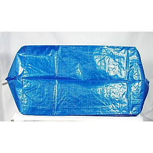 IKEA FRAKTA Carrier Bag, Blue, Large Size Shopping Bag 2 Pcs Set