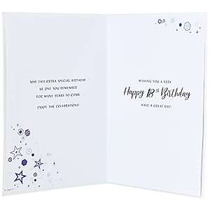 Regal Publishing Modern Milestone Age Birthday Card 18th Grandson - 9 x 6 inches -