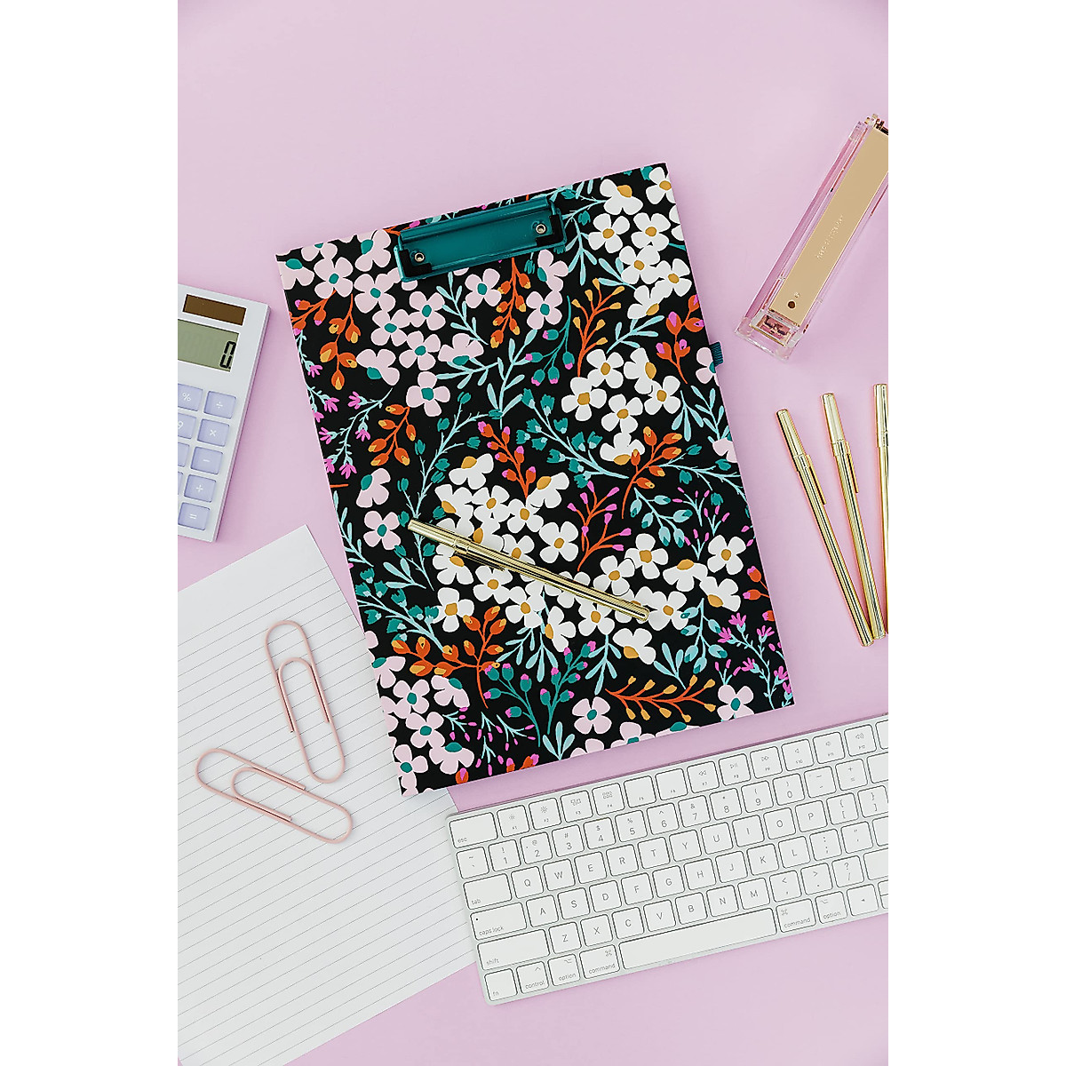 Kate Spade New York Fine Tip Pens, 3 Black Ink Pens, Fine Point Pens for Note Taking, Gold