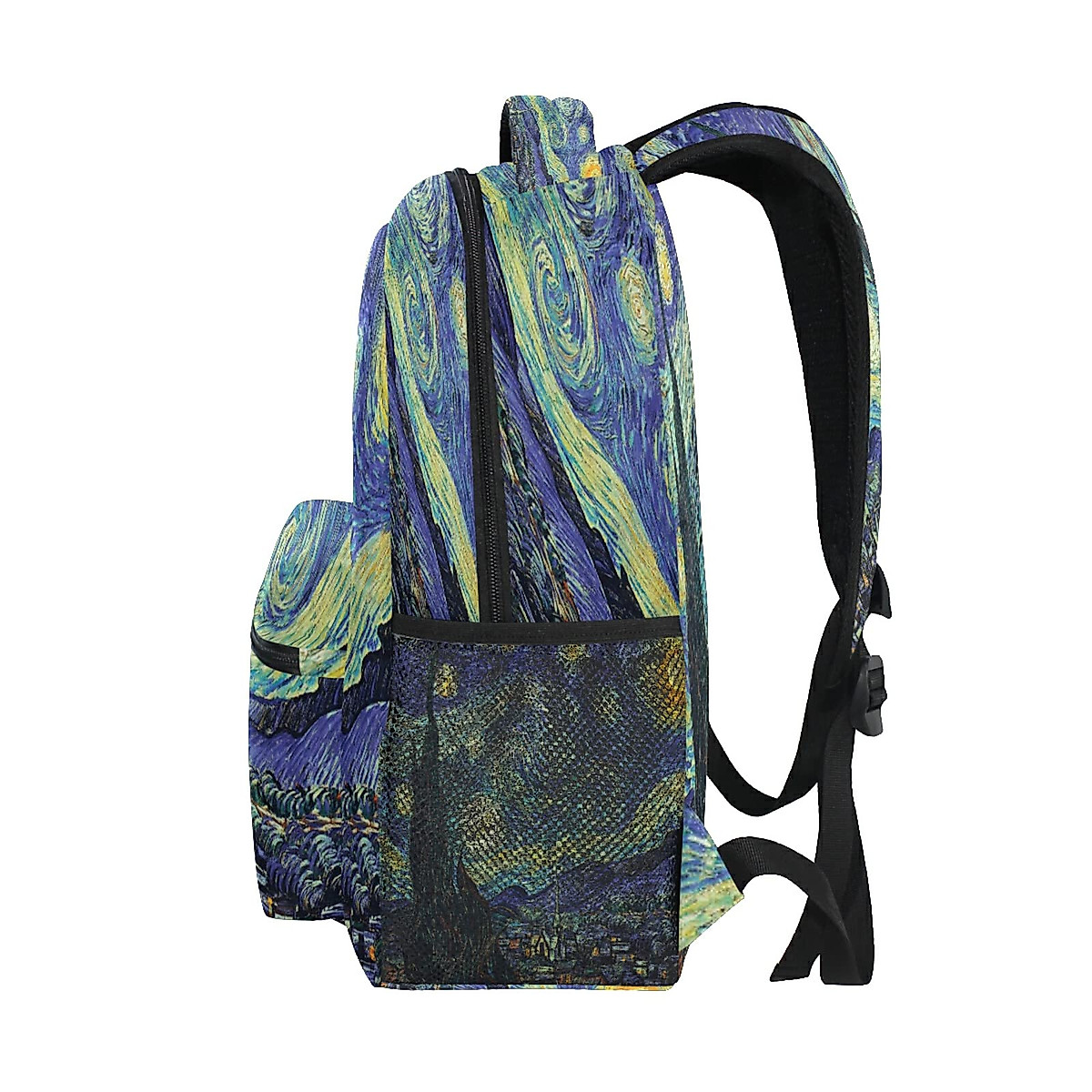 ALAZA Van Gogh's Starry Night Backpack Daypack College School Travel Shoulder Bag