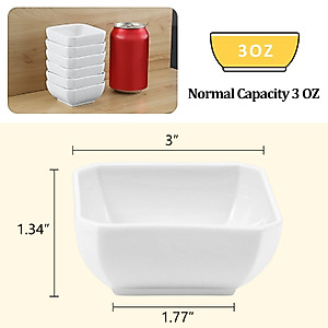 Yedio 3 Oz Dipping Bowls Yedio 3 Tier Serving Tray