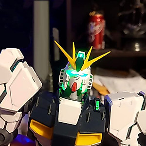 TISEKER 5 Pieces Green LED Units Set for Gundam Models Kit, MG LED Unit Set for Gundam 00 MG GN-X Light Up Certain Gundam Models