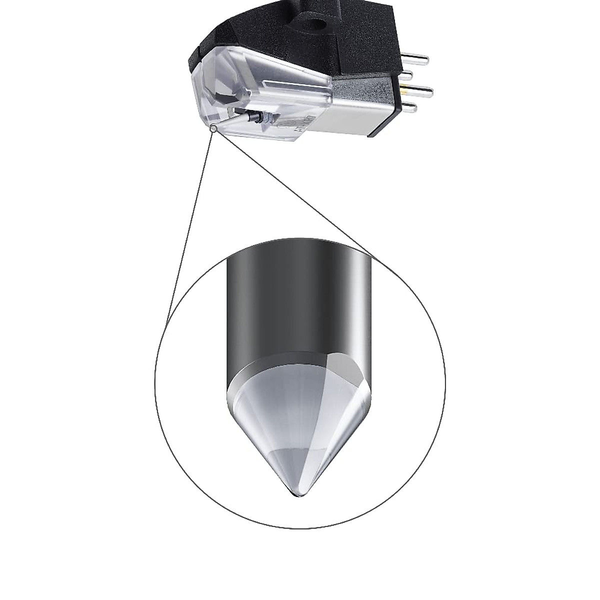 Audio-Technica AT-XP7 1/2" Mount Elliptical DJ Turntable Cartridge