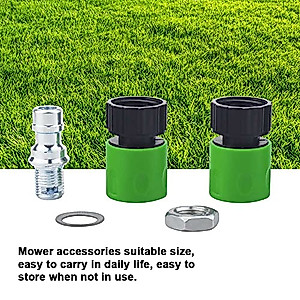 Haiouus Lawn Mower Deck Wash Kit, Compatible with MTD, Troy-Bilt, Craftsman Lawn Mower Tractor, Cub Cadet Deck Wash Adapter Quick Connect Attachment Kit, fits Riding Lawn Mower Cleaning Accessories