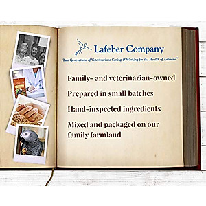 LAFEBER'S Senior Bird Nutri-Berries Pet Bird Food, Made with Non-GMO and Human-Grade Ingredients, for Parrots, 10 oz