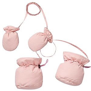 ZOEREA Infant Newborn Baby Hoodie Down Jacket Jumpsuit Pram Snuggly Snow Suit