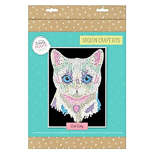 Sequin Craft Kit Set, Cute Craft Kit Setty, DIY Craft, Make Your Own, Home, Children and Adults Hobby