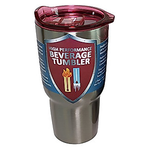 NorChill 20 oz Splash Resistant Stainless Steel Tumbler Lid, Pink