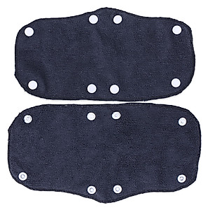 Hard Hat Sweatband, 8pcs Helmet Sweatbands, Hard Hat Liners Washable, Reusable Safety Hat Sweatband Snap on Hard Hat Accessories Helmet Comforter Pad Sweat Bands